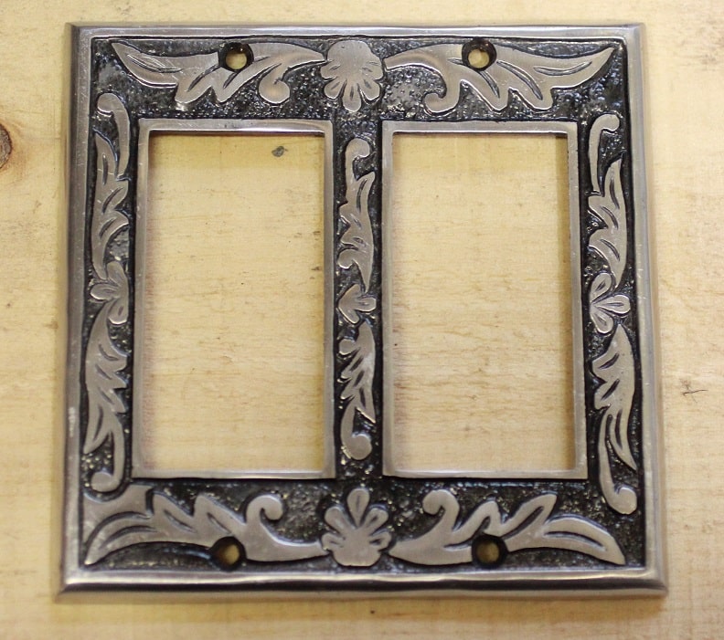 Plaque décorative double décora