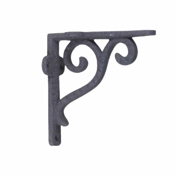 Mini scroll shelf bracket 4" x 4"