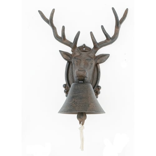 Cast iron deer door bell