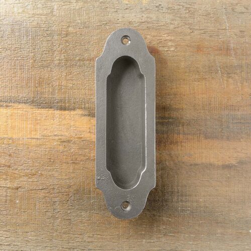 Rope Pattern Oval Recessed Pull Handle